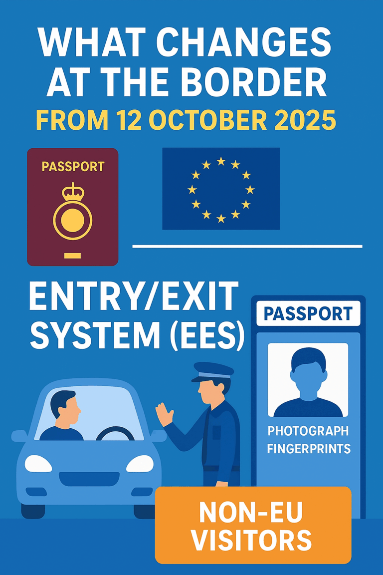 European Entry/Exit System (EES) - P-O Life