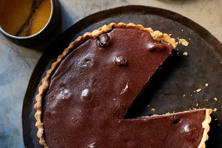 Chocolate Chestnut Pie - P-O Life