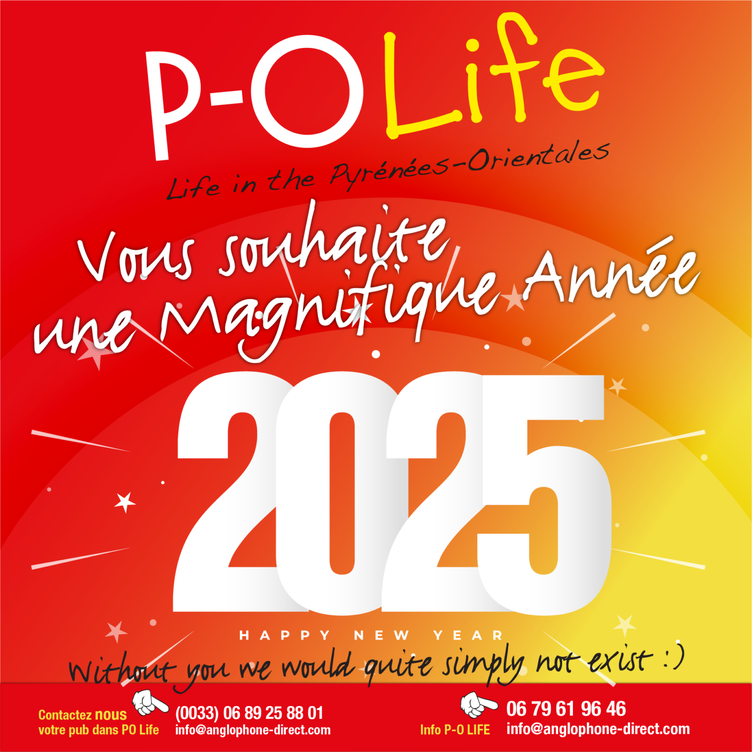 French Poems and a Happy New Year 2025.... - P-O Life